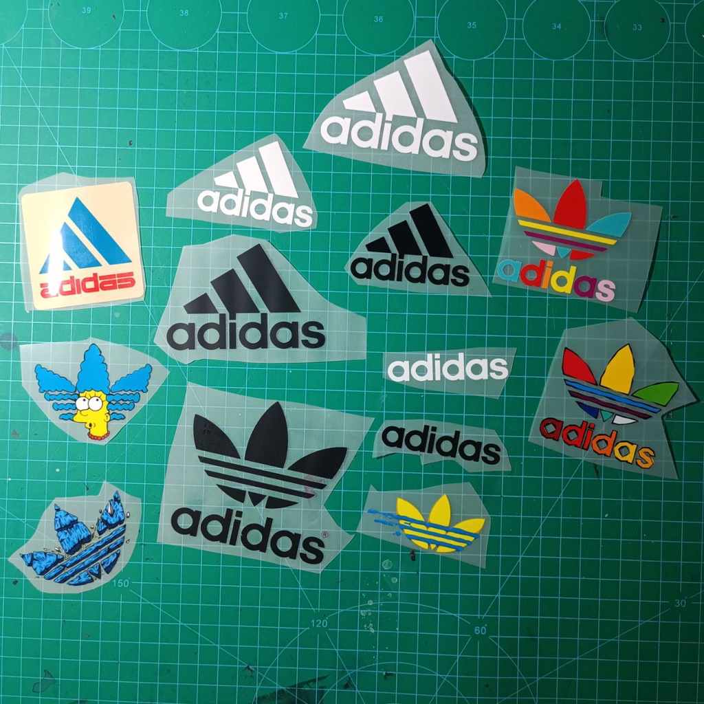 DIY Sticker Baju (Adidas 1) Iron On / Heat Press | Shopee Malaysia