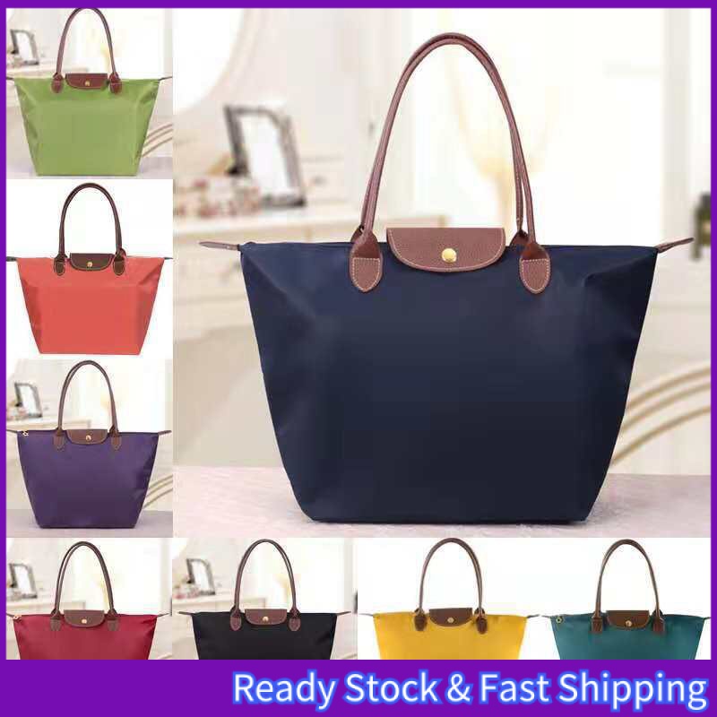 Nylon Tote Bag New Large Capacity Shoulder Bag Dumpling Bag Ladies ...