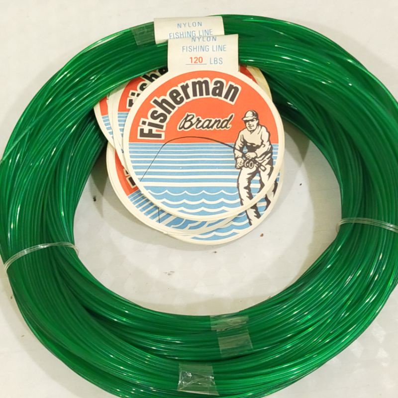 FISHERMAN TALI PERAMBUT 06 LBS - 120 LBS LEADER NYLON FISHING LINE TALI ...