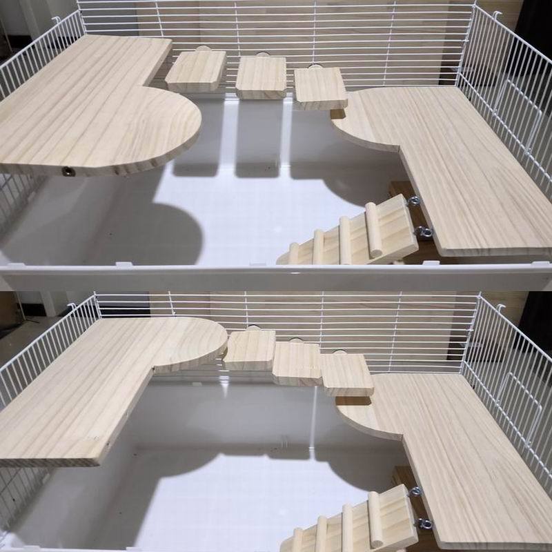 Hamster Accessories Platform Set Golden Bear 60 X 35 Basic Cage Solid ...