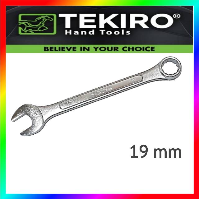Tekiro PAS RING KEY 19 MM COMBINATION WRENCH CRV | Shopee Malaysia
