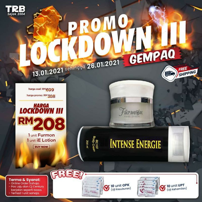 🔥READY STOCK 🔥FURMON CREAM & INTENSE ENERGIE LOTION KRIM HORMON ...