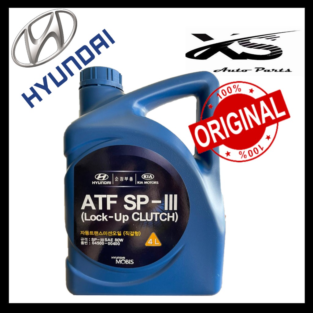 Hyundai ATF SP-III SP3 4L Automatic Transmission Fluid | Shopee Malaysia