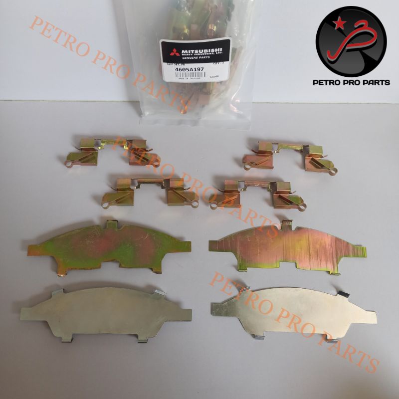 Clip Brake Pad/MITSUBISHI TRITON Brake Pad Plate/PAJERO SPORT | Shopee ...