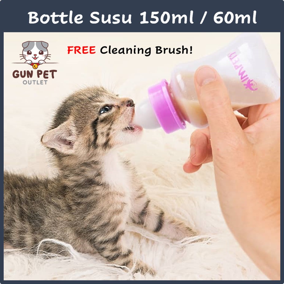 GUN PET Botol Susu Anak Kucing Small Pet Puppy Pet Milk Bottle Puppy ...