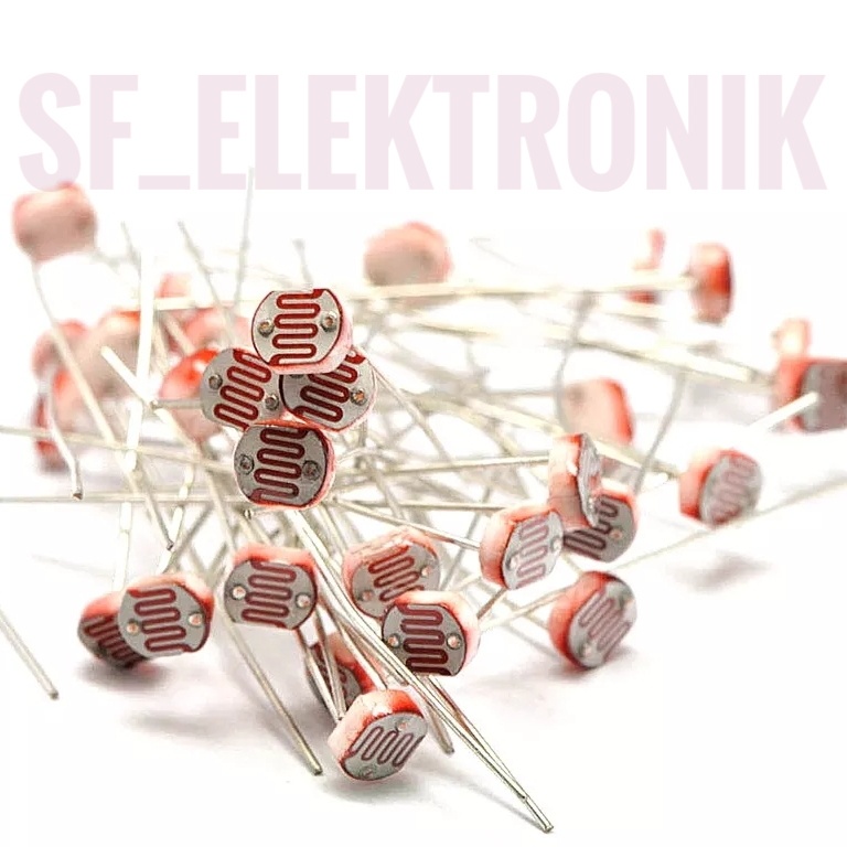 CAHAYA LDR Light Dependent Resistor 4MM Light Sensor | Shopee Malaysia