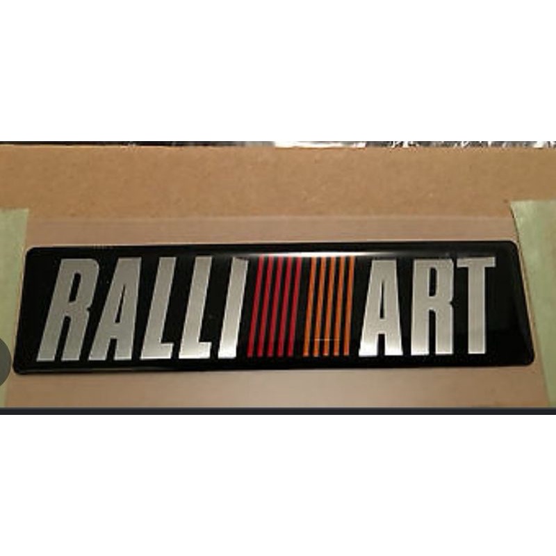 Ralliart emblem - Mitsubishi lancer/evolution/proton inspira | Shopee ...