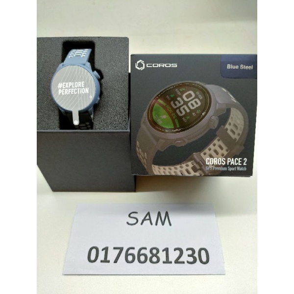 Coros Pace2 GPS Premium Sports Watch (BLUE STEEL) | Shopee Malaysia