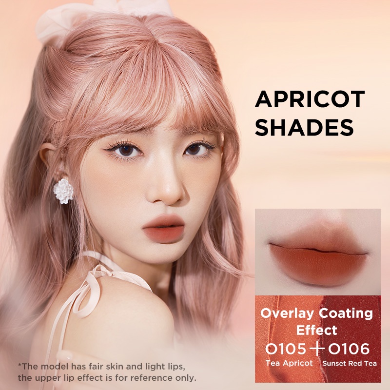 Colorkey Mousse Lip Mud Matte Texture Lip Gloss Liquid Lipstick Non ...