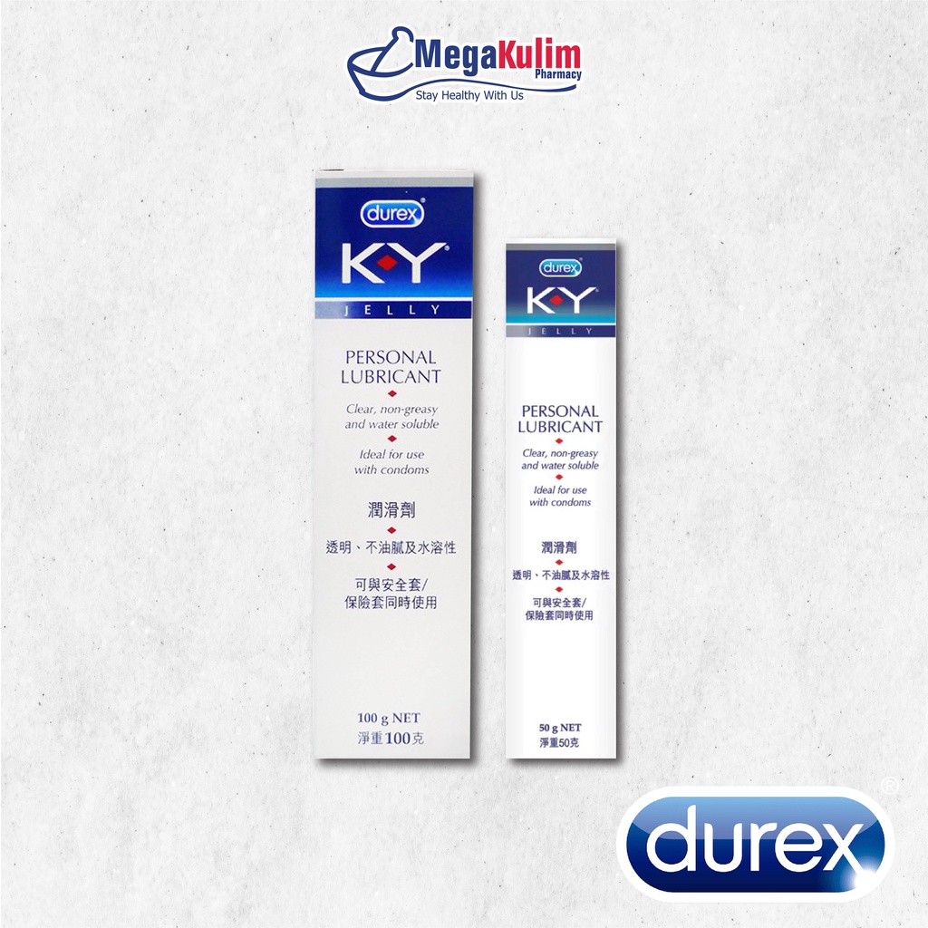 Durex KY Jelly Personal Lubricant (50g / 100g) | Shopee Malaysia