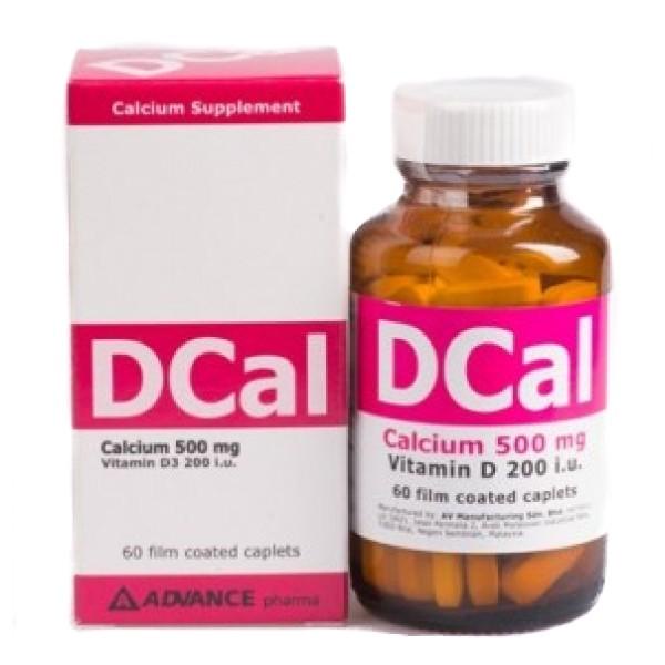 DCal 60s (Calcium 500mg VitaminD 200iu) | Shopee Malaysia