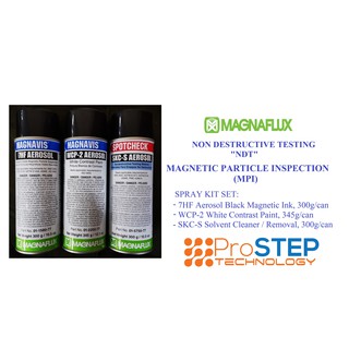 MAGNAFLUX NON-DESTRUCTIVE TESTING "NDT" MAGNETIC PARTICLE INSPECTION ...