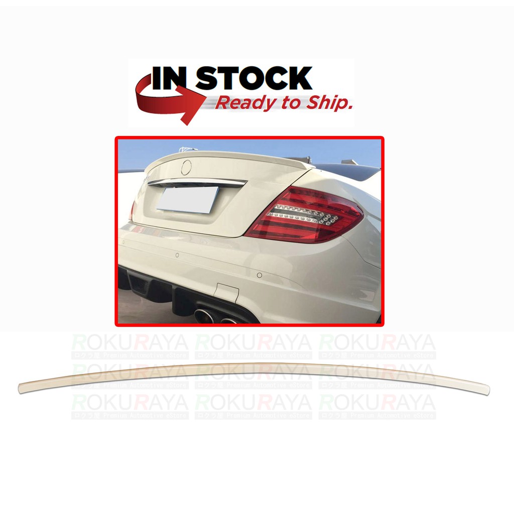 Mercedes Benz W204 W-204 C-Class Original ABS Plastic AMG Rear Back ...