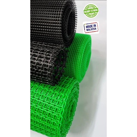 HEAVY DUTY PVC OUTDOOR GARDEN SQUARE MESH NET/JARING PLASTIC 家庭多用途隔网 ...