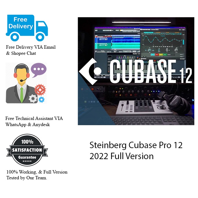 Cubase Pro 12 2022 Full Version | Shopee Malaysia