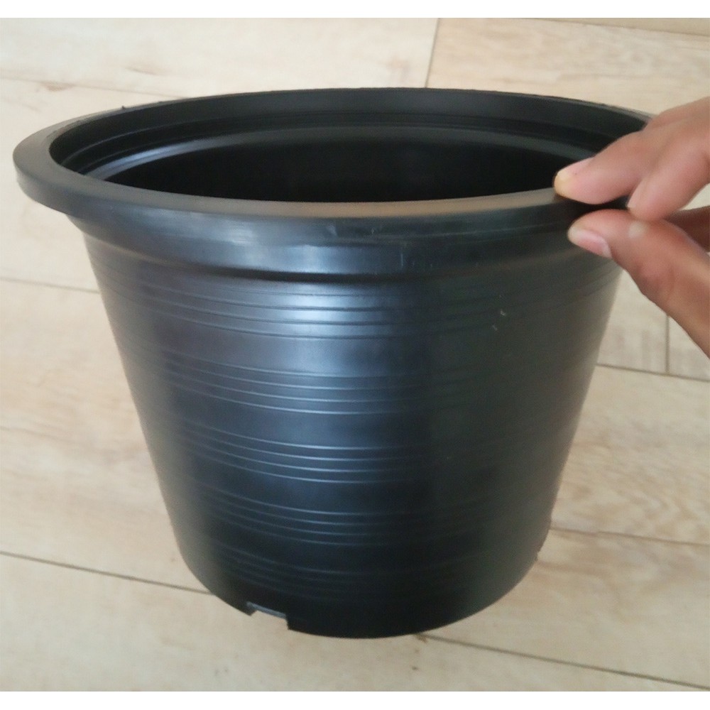 Pasu Pokok & Bunga (Saiz 11inch) / Plastic Flower Pot (11') | Shopee ...