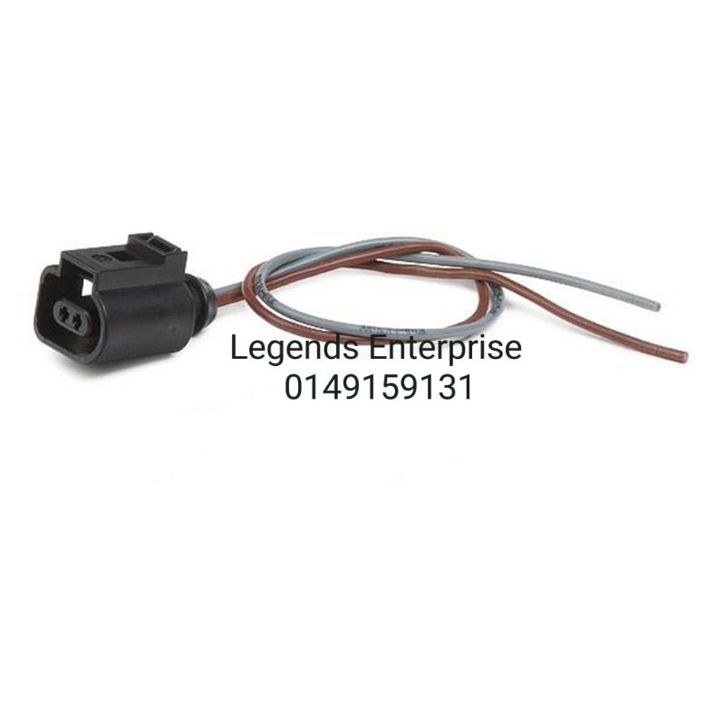 Volkswagen Audi Electrical Connector Socket Housing - 2 Pin Cable ...