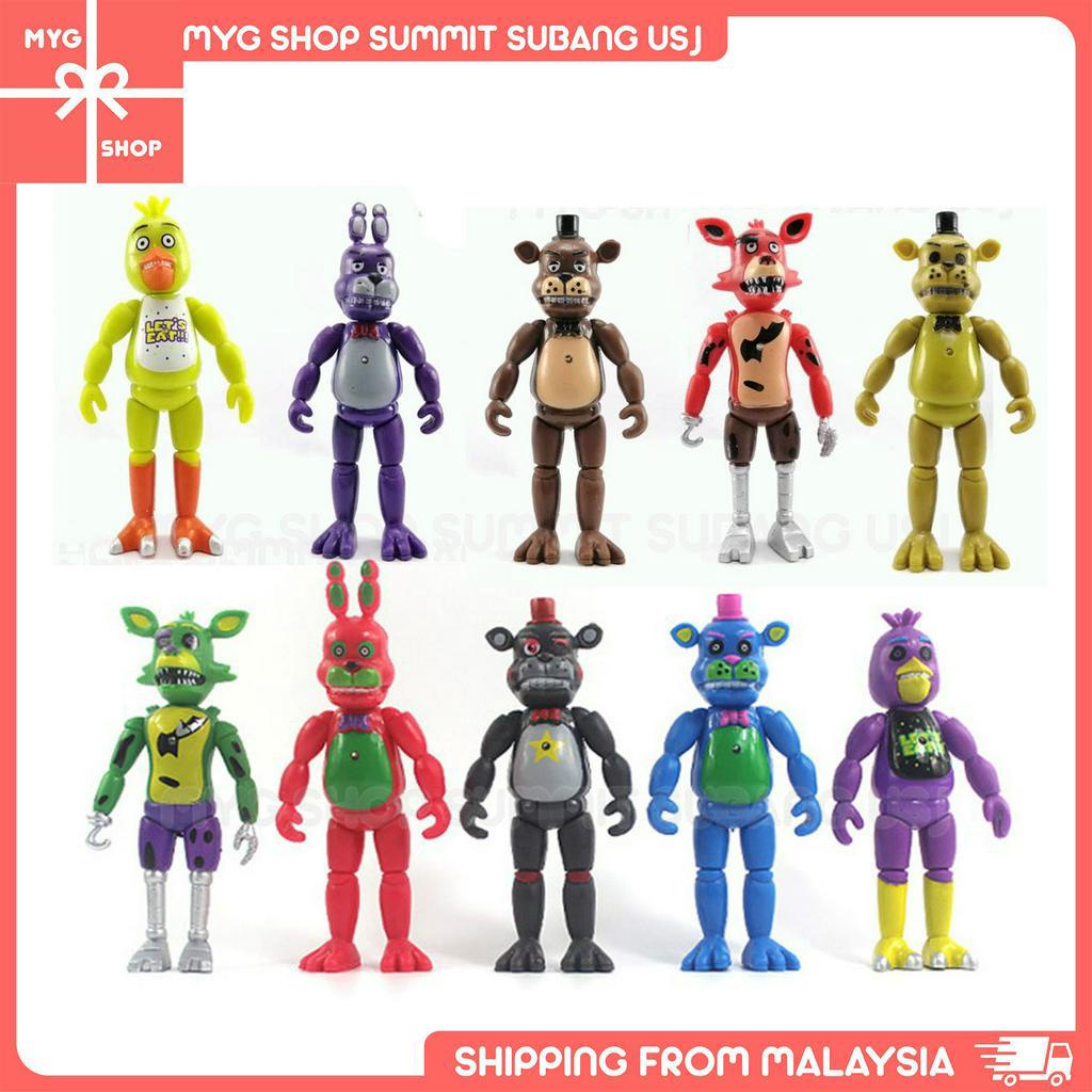 Five Nights at Freddy's Action Figure with chest light Collectibles ...