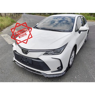 Toyota Corolla 2019 2022 Altis Front Bumper Diffuser Lips BLACK toyota ...