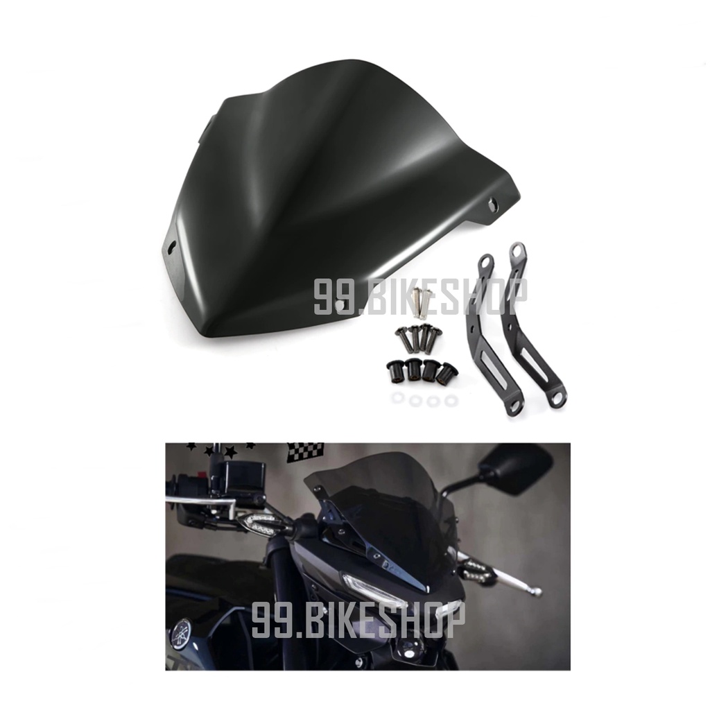 WINDSHIELD MT-25 MT25 MT 25 YAMAHA 2020 MT-03 MT03 MT 03 2020 ...