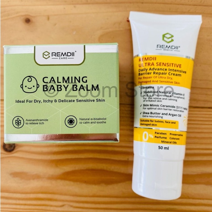 Remdii Ultra Sensitive Baby Balm Moisturising Cream Set for Eczema,Dry ...