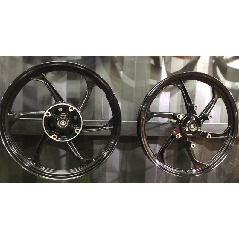 RSX150 ENKEI SPORT RIM 6 BATANG ( FRONT 1.60 / REAR 1.85 X17 ) (ABS ...