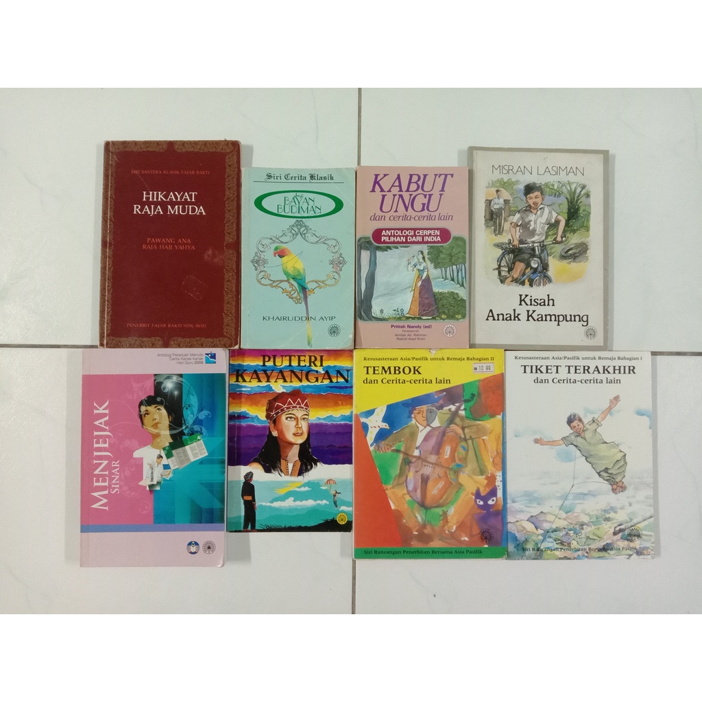Koleksi Lama Buku DBP 15 - Cerita Rakyat, Cerpen, Cerpen Kanak-kanak ...