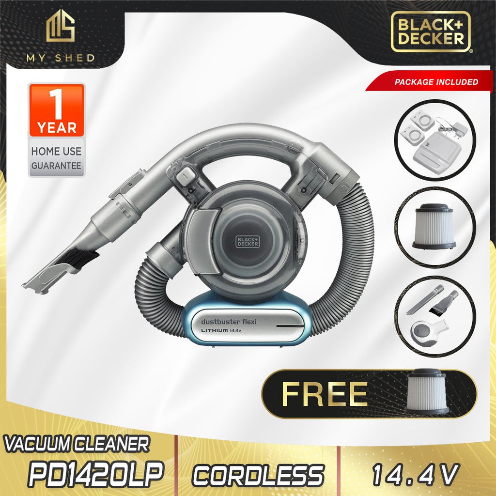 BLACK & DECKER PD1420LP-B1 14.4V Lithium-ion Dustbuster (PD1420 ...