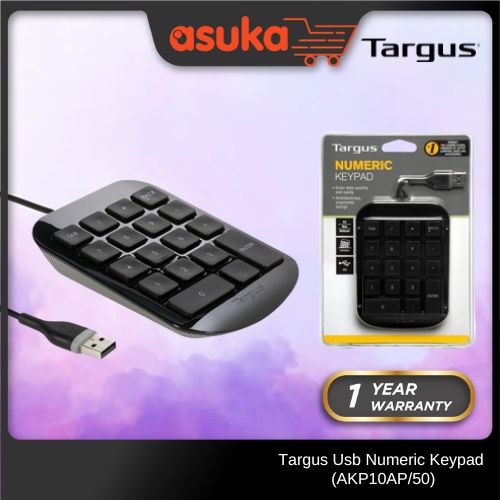 Targus Usb Numeric Keypad / Number Keyboard (AKP10AP/50) | Shopee Malaysia