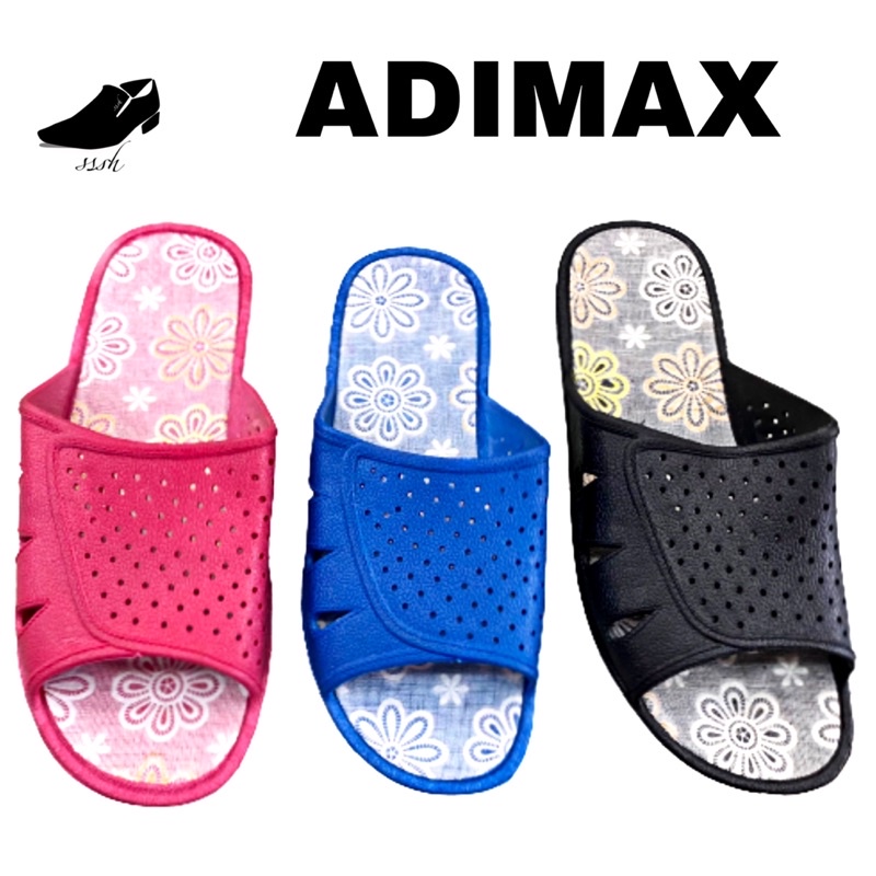 💯Adimax Women Rubber Sandals / Slipper / Sandal 002-204 | Shopee Malaysia