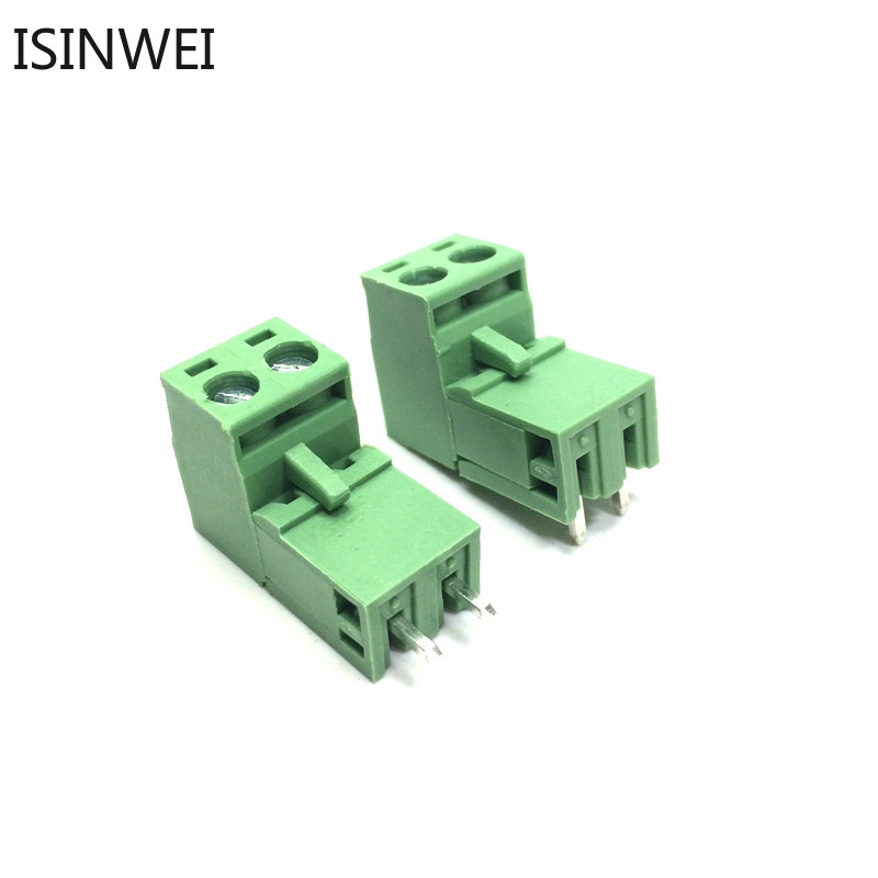 10set 2EDG 5.08mm KF2EDG 2P 2PL PCB Screw Terminal Block Connector Plug Pin Header Socket ...
