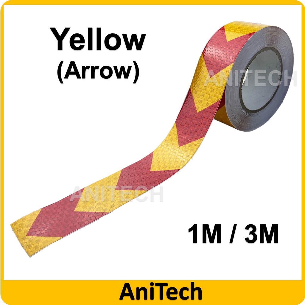 🇲🇾 3M Arrow Marking Truck Lorry Car Safety Warning Conspicuity ...