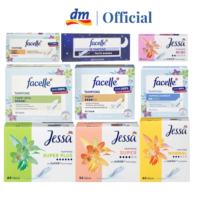 Tampon Jessa, Ob, Jessa German Sanitary Napkins Full size | Shopee Malaysia