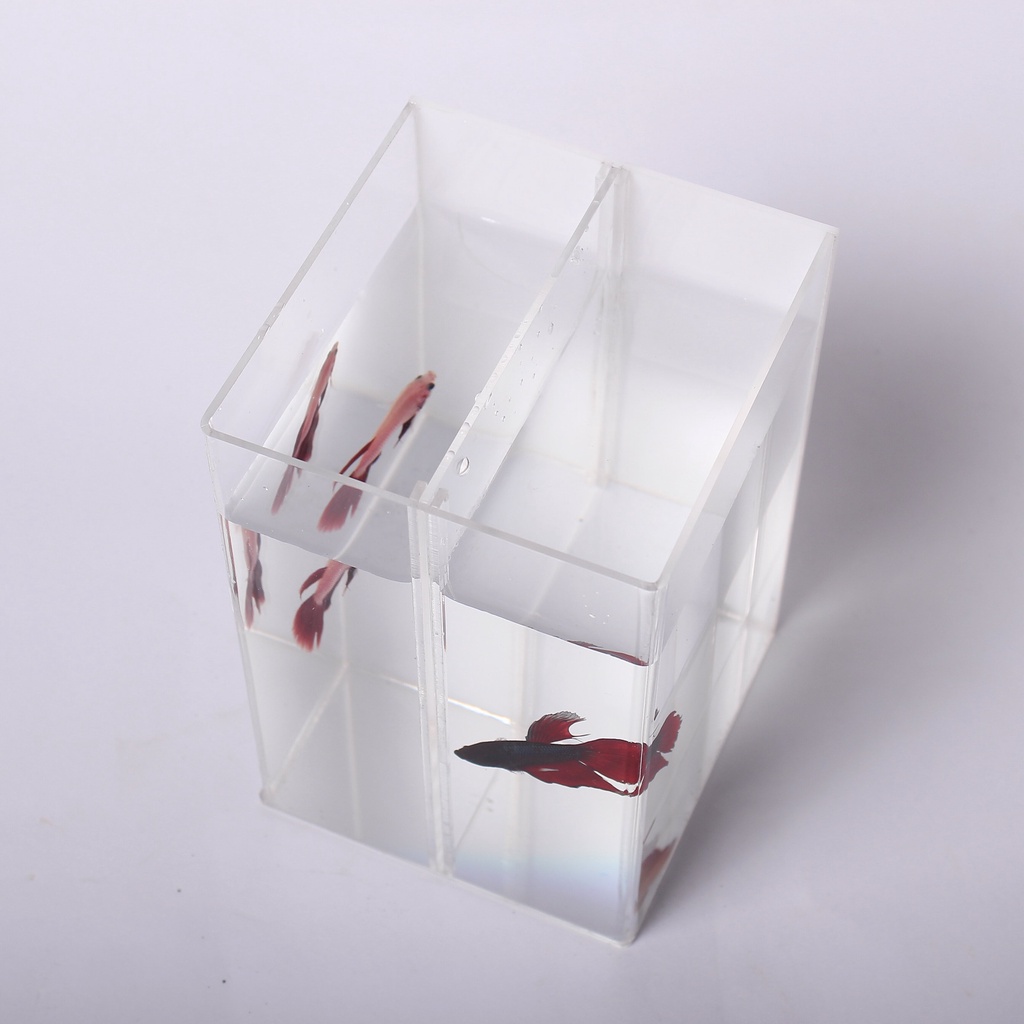 Aquarium Mini Soliter Beta Aquarium Acrylic Bulkhead Portable Permanent ...