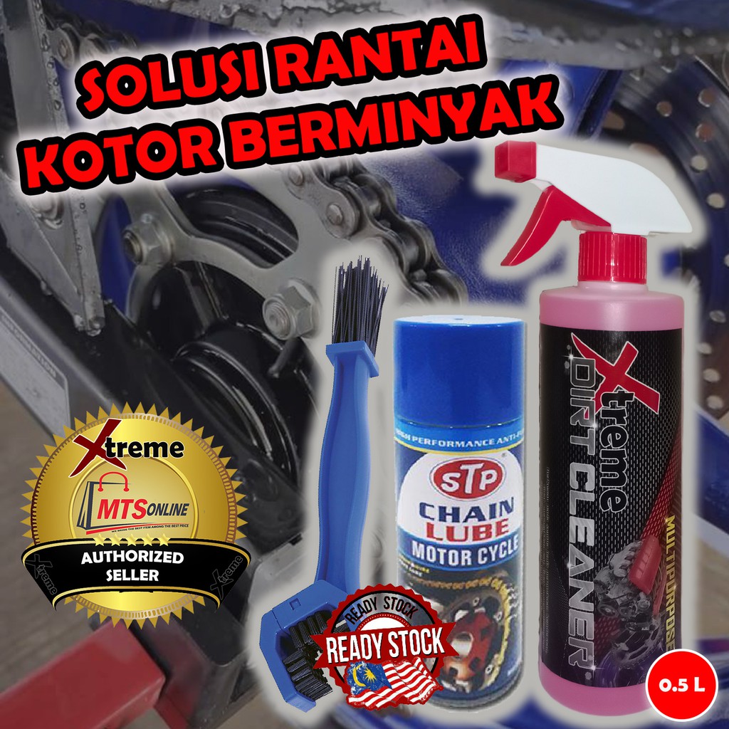 SET STP - PAKEJ PENJAGAAN RANTAI MOTOSIKAL / CHAIN CLEANING BUNDLE BY ...