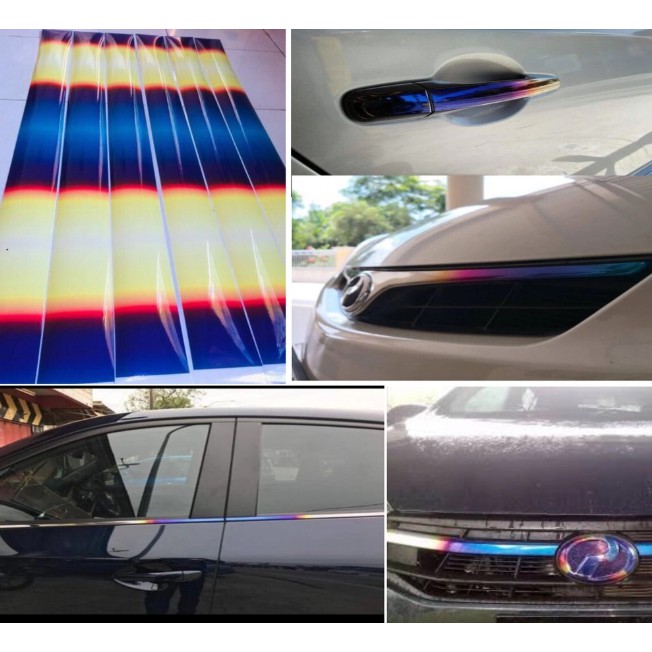 Titanium Sticker for cars Myvi, Axia, Alza, Viva, Aruz, Bezza, Saga BLM ...