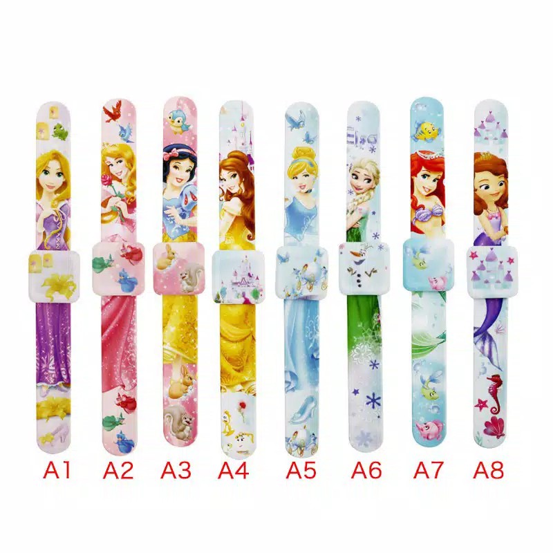 Disney princess digital led rapunzel ariel Watch import slap band Kids ...