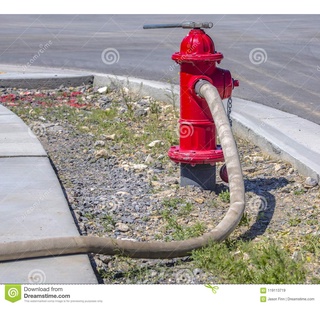 FIRE FIGHTING HYDRANT CANVAS HOSE BOMBA PAIP PIPE 30METER 100FEET ...