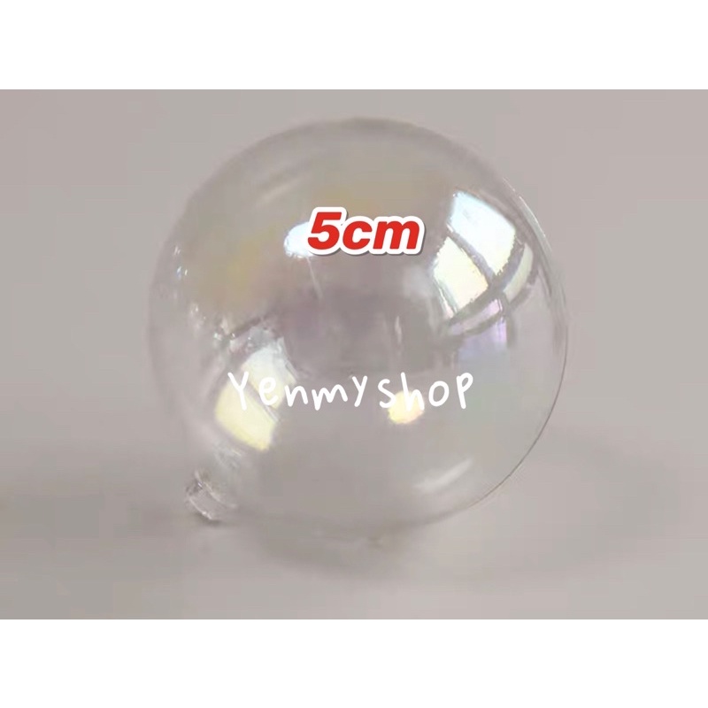Colourful Ball Transparent Shinny Wish Ball Cake Decoration Cake Topper ...