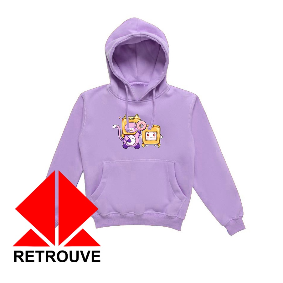 Lankybox FOXY & BOXY CHILDREN'S HOODIE SWEATER JACKET | Shopee Malaysia