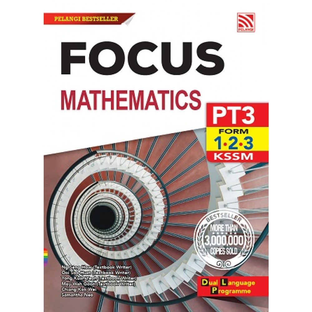 [W&O] Focus PT3 KSSM Mathematics Form 1,2,3 (DLP/ English Version ...