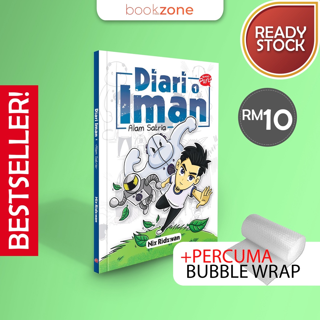 [ 100% Original Komik Puris ] Diari Iman 1 Alam Satria oleh Nix Ridzwan ...