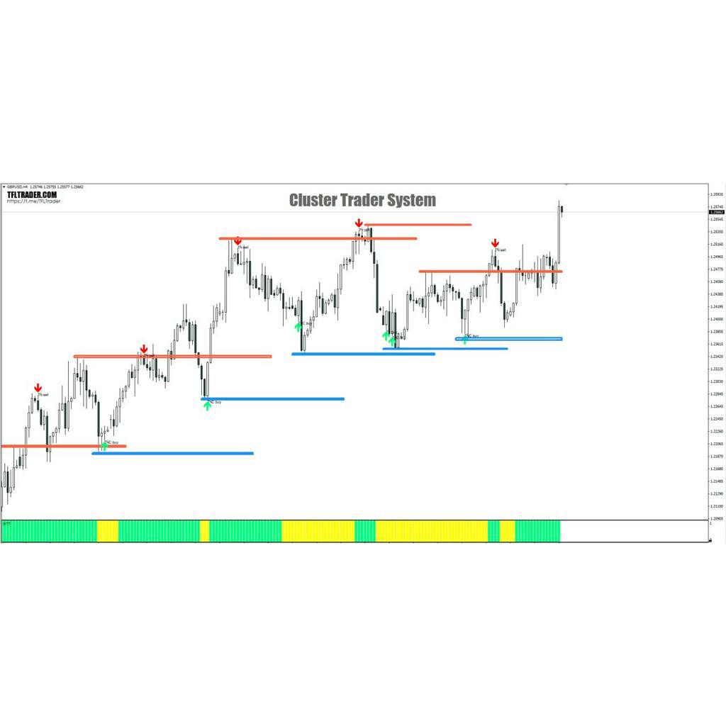 CLUSTER TRADER INDICATOR SYSTEM | Shopee Malaysia