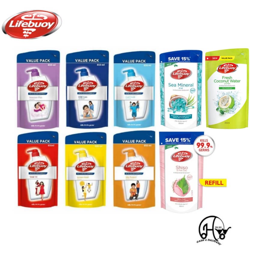 LIFEBUOY SHOWER CREAM REFILL 850ML | Shopee Malaysia