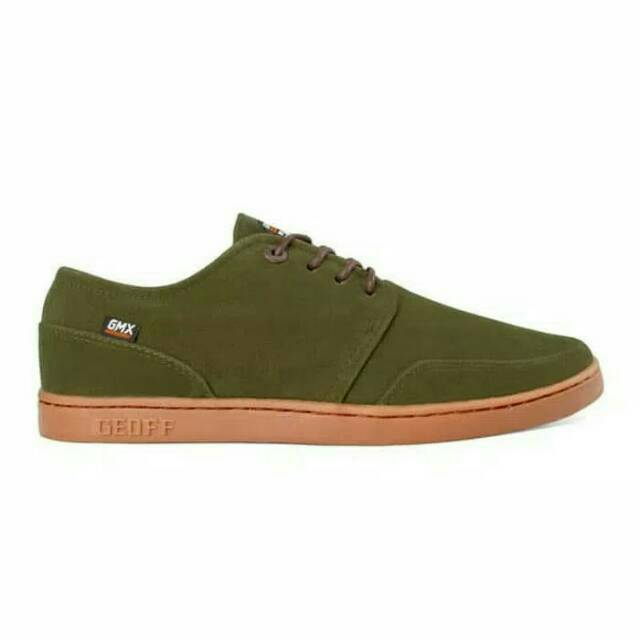 Geoff Max Authentic Olive Green Gum Shoes | Shopee Malaysia