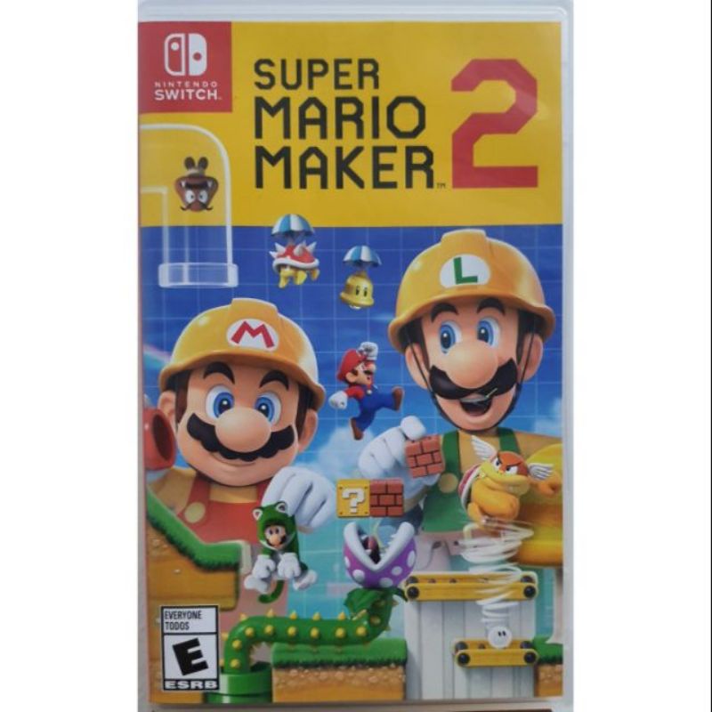 Used- Super Mario Maker 2, Original with Box | Shopee Malaysia