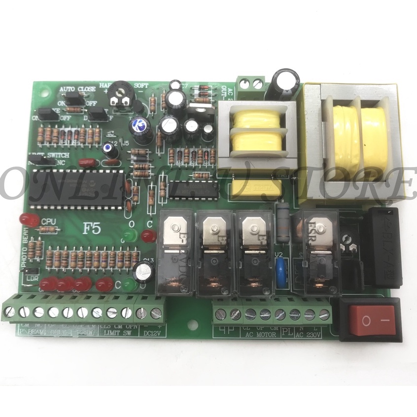 F5 AC Sliding Control Board Panel ( LIMIT SW ) For AC Sliding Motor ...