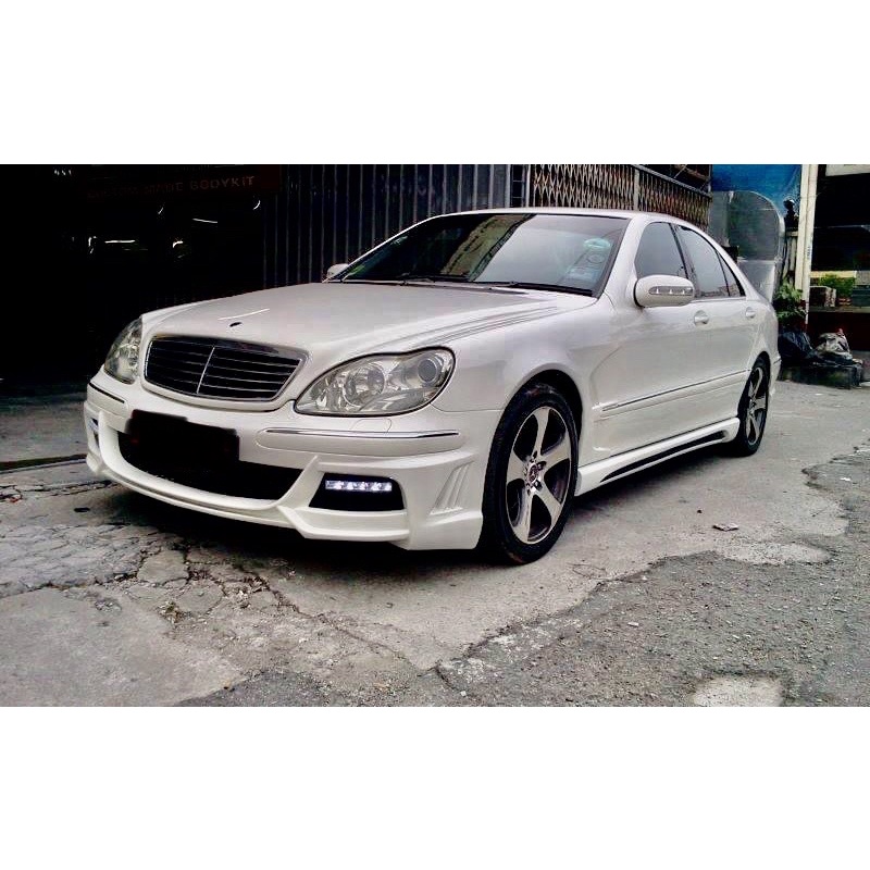 Mercedes Benz w220 S class Wald black bison V2 bodykit body kit front ...