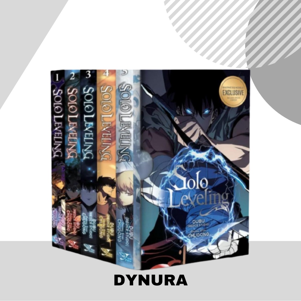 [PRE-ORDER] Solo Leveling Vol. 1-5 Barnes & Noble Exclusive Box Set ...