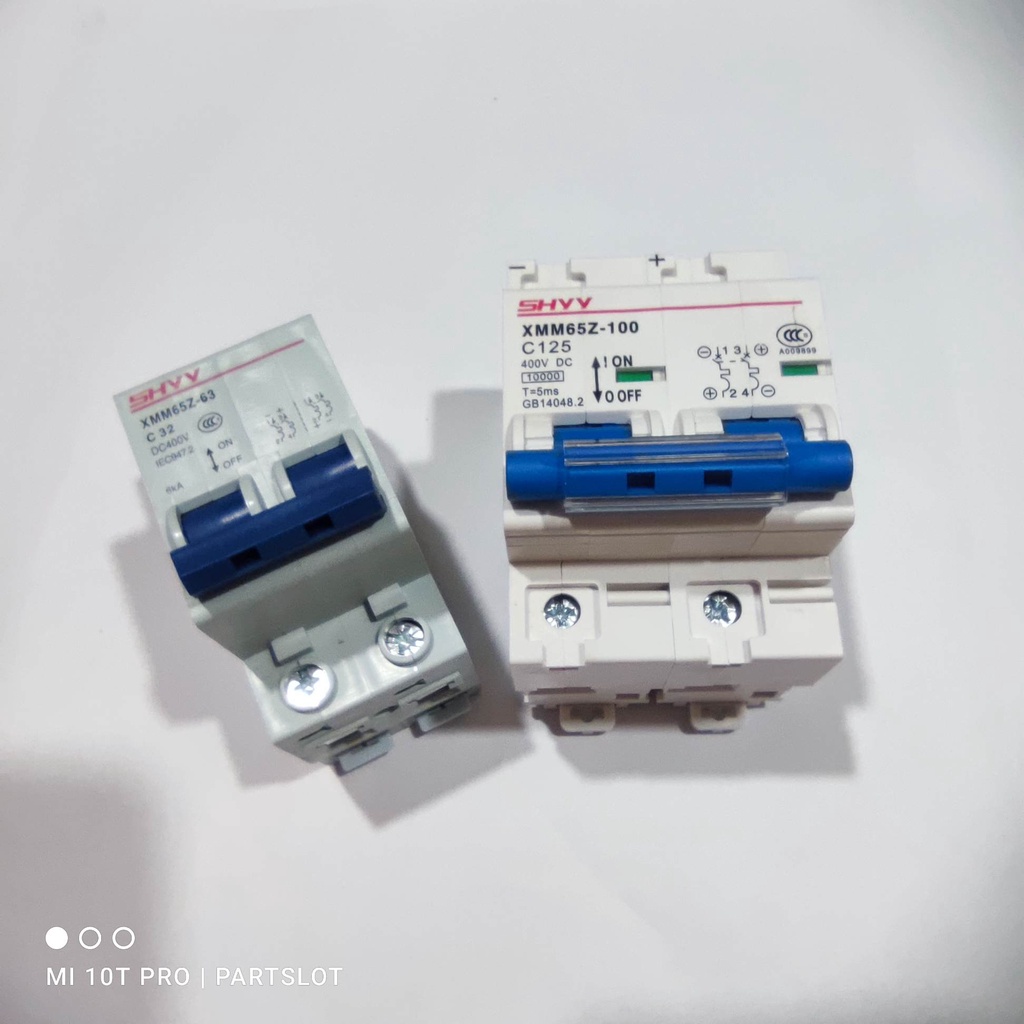 Local Stock 63A 80A 100A 125A 2P 4P PV DC MCB Solar Panel Direct ...